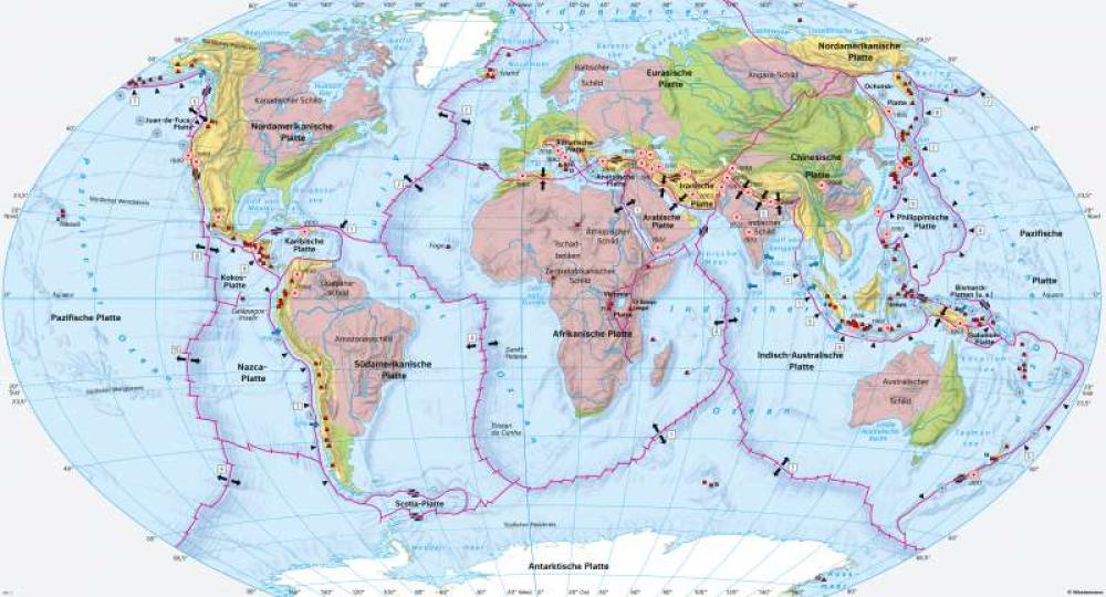 Erde - Plattentektonik, Erdbeben und Vulkanismus-978-3-14-100383-3-168-1-1 | Diercke 2023