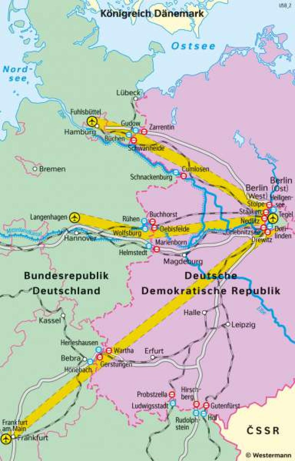 DDR - Transitverkehr nach West-Berlin-978-3-14-100380-2-219-4-1 ...