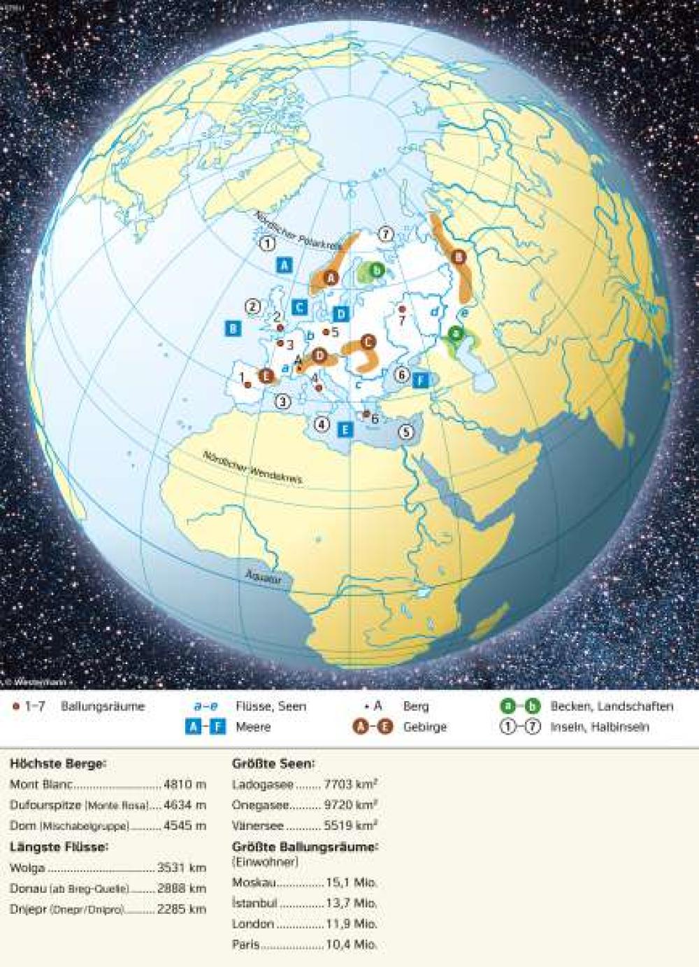 Europa - Topographie-978-3-14-100391-8-58-1-1 | Diercke.de