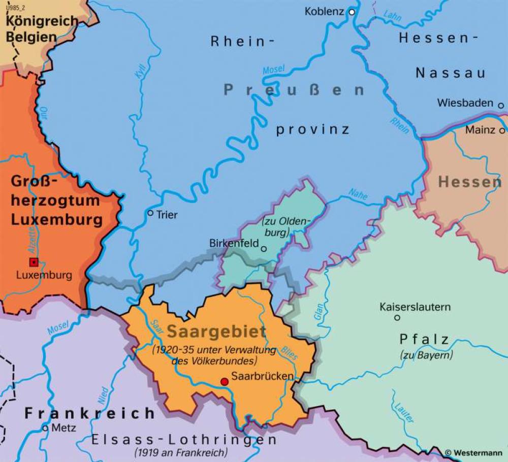 Saargebiet - Völkerbundmandat 1920–1935-978-3-14-100382-6-27-5-1 ...