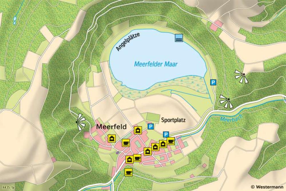 Meerfelder Maar - Kartendarstellung-978-3-14-100390-1-6-3-1 | Diercke.de