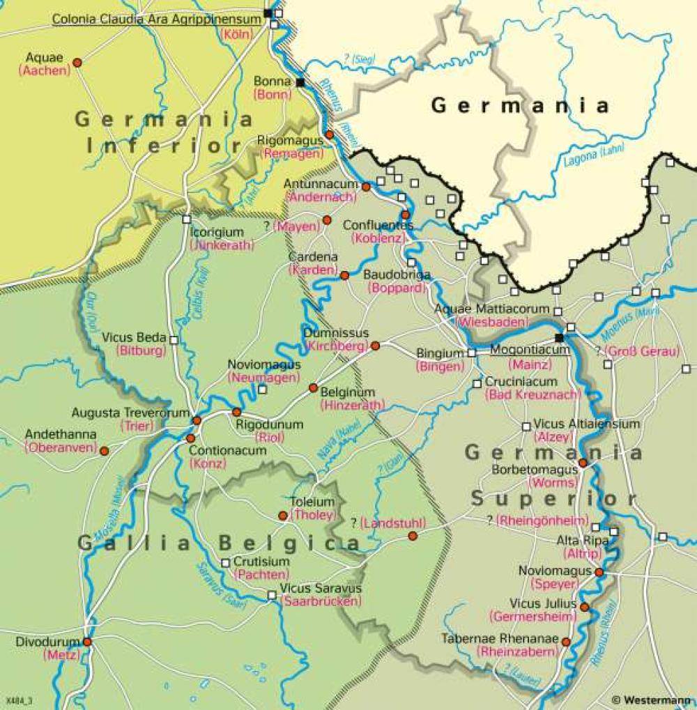 Germanien - Römische Besiedlung um 200 n. Chr.-978-3-14-100390-1-26-1-1 ... Germanien - Römische Besiedlung um 200 n. Chr.-978-3-14-100390-1-26-1-1 ...