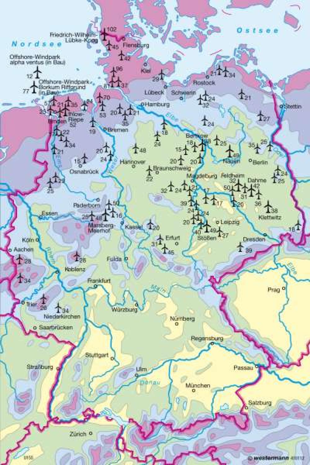 Deutschland - Windenergie-978-3-14-100770-1-73-3-0 | Diercke.de Deutschland - Windenergie-978-3-14-100770-1-73-3-0 | Diercke.de