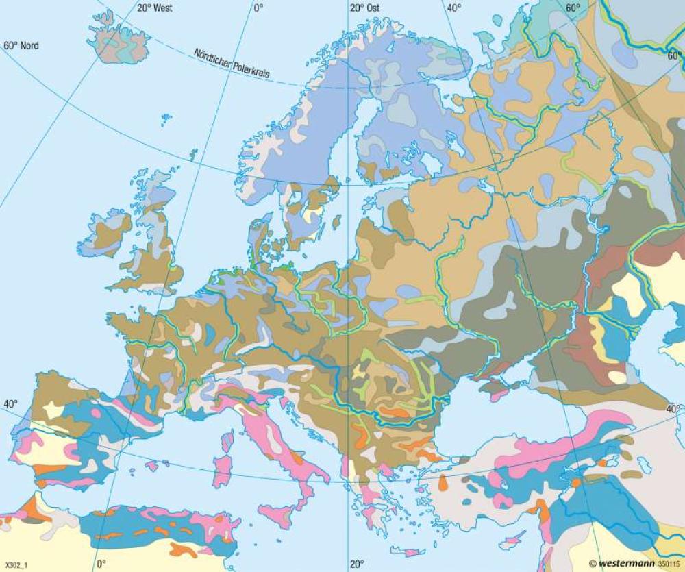 Europa - Bodentypen-978-3-14-100800-5-97-2-1 | Diercke.de