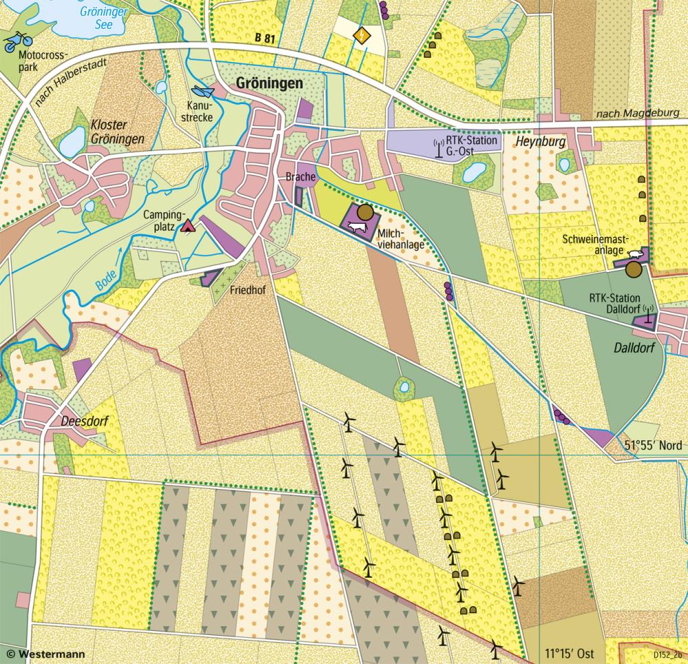 Gröningen (Magdeburger Börde) - Agrarstrukturen-978-3-14-100900-2-63-6-2 | Diercke.de