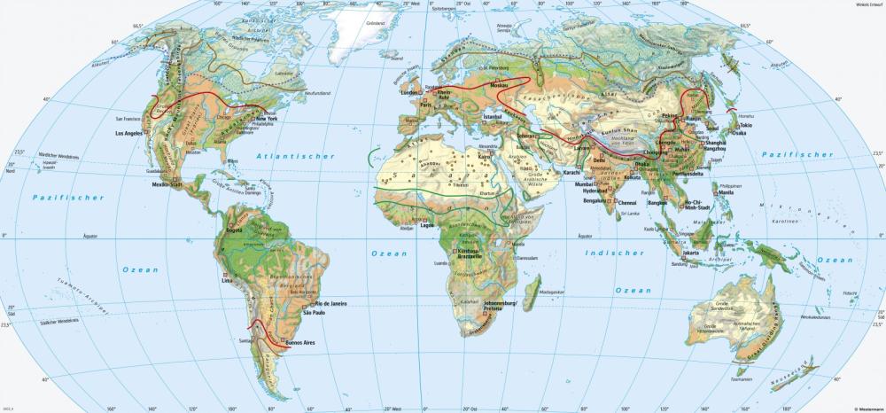 Erde - Reale Vegetation-978-3-14-100900-2-276-1-1 | Diercke.de