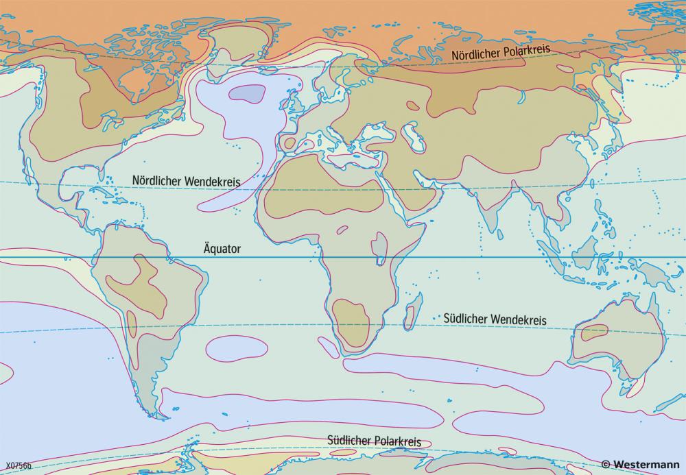 Erde - Zukünftige Temperaturveränderung-978-3-14-100900-2-264-1-2 | Diercke.de
