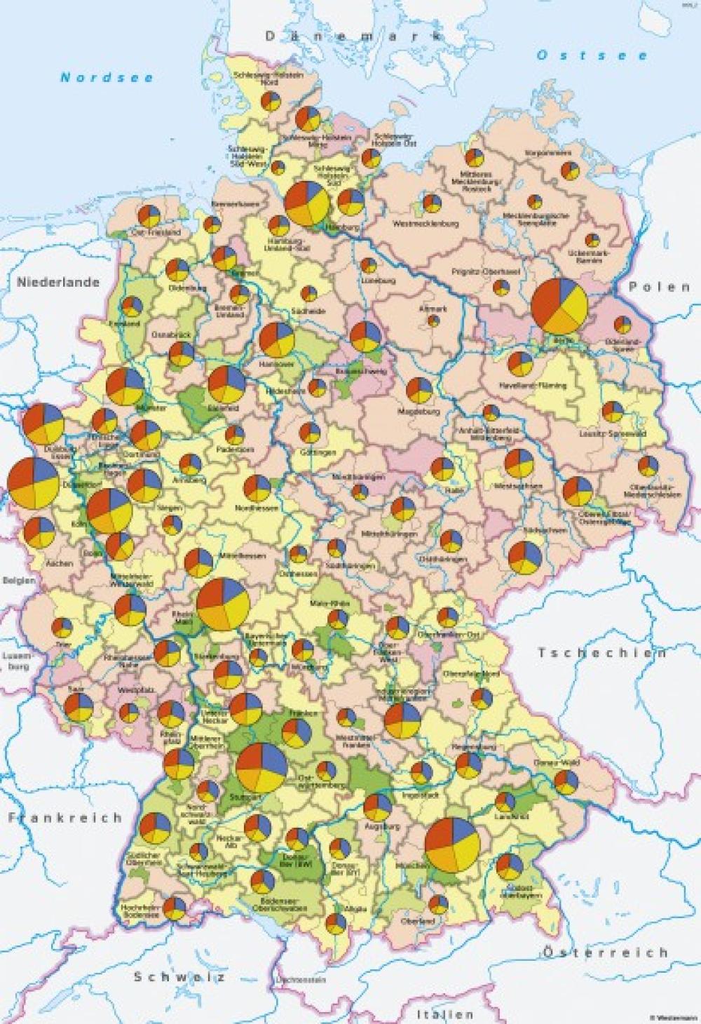 Deutschland - Wirtschaftsstruktur (Übersicht)-978-3-14-100902-6-72-1-1 | Diercke.de