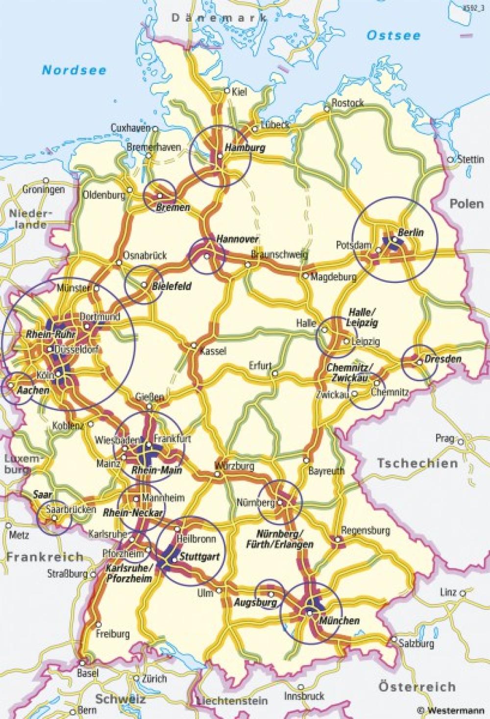 Deutschland - Straßenverkehr-978-3-14-100902-6-66-1-1 | Diercke.de