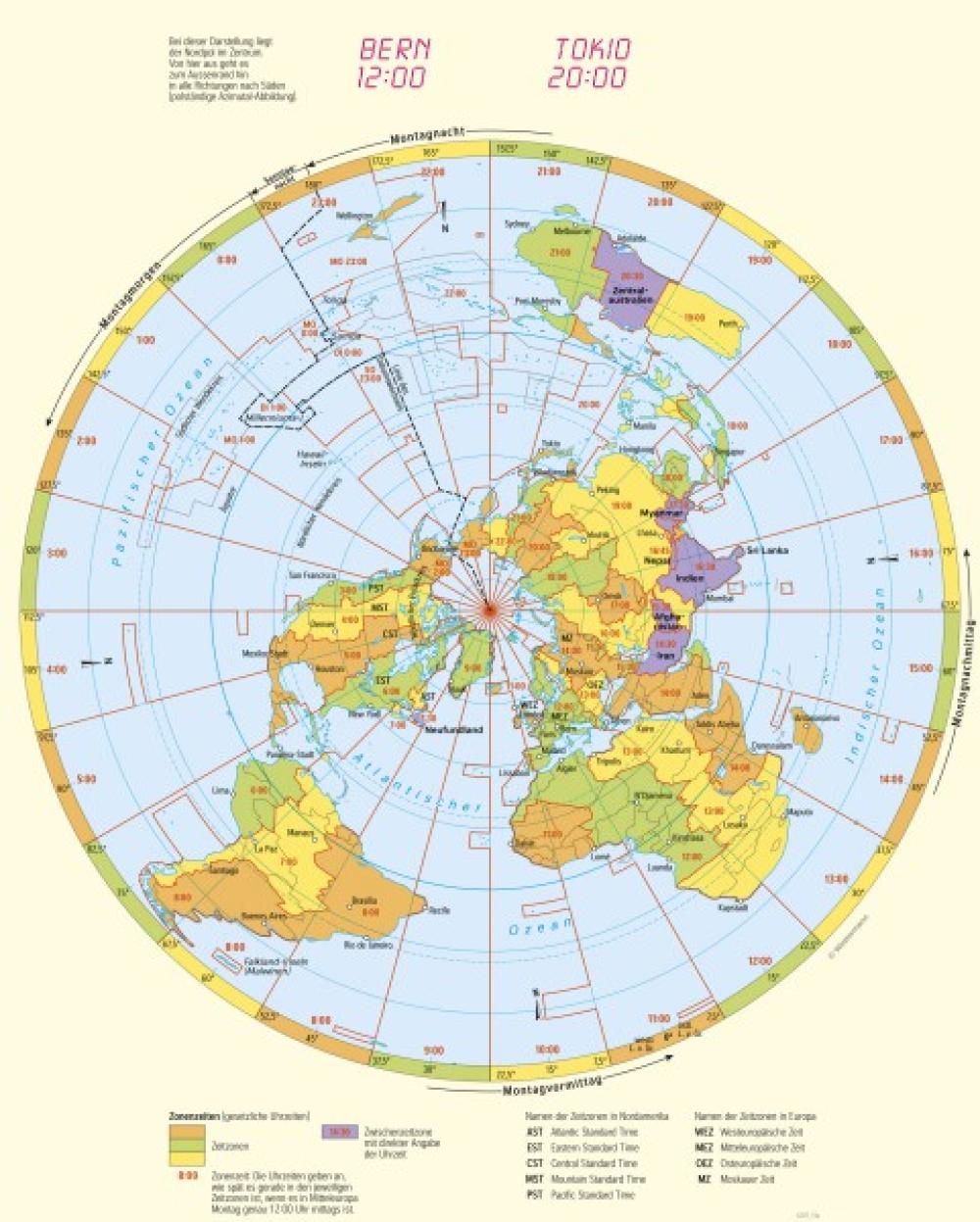 Erde - Zeitzonen-978-3-14-100919-4-6-3-1 | Diercke.de